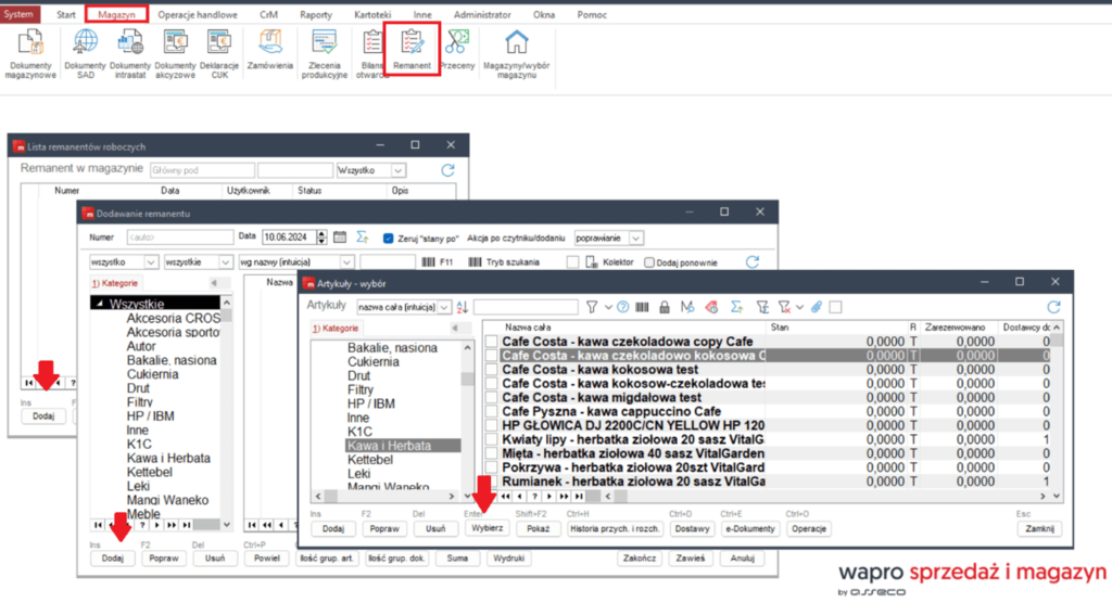 Jak sprawnie przeprowadzić remanent w Wapro Mag?