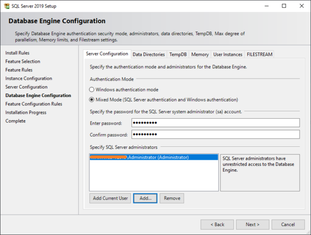 Instrukcja instalacji Microsoft SQL Server na przykładzie SQL Server ...